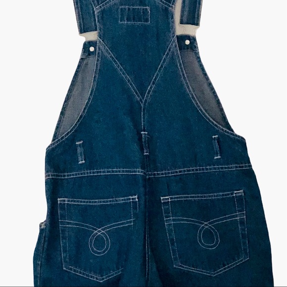 True Blue | One Pieces | True Blue Girls Denim Overall Shorts With ...